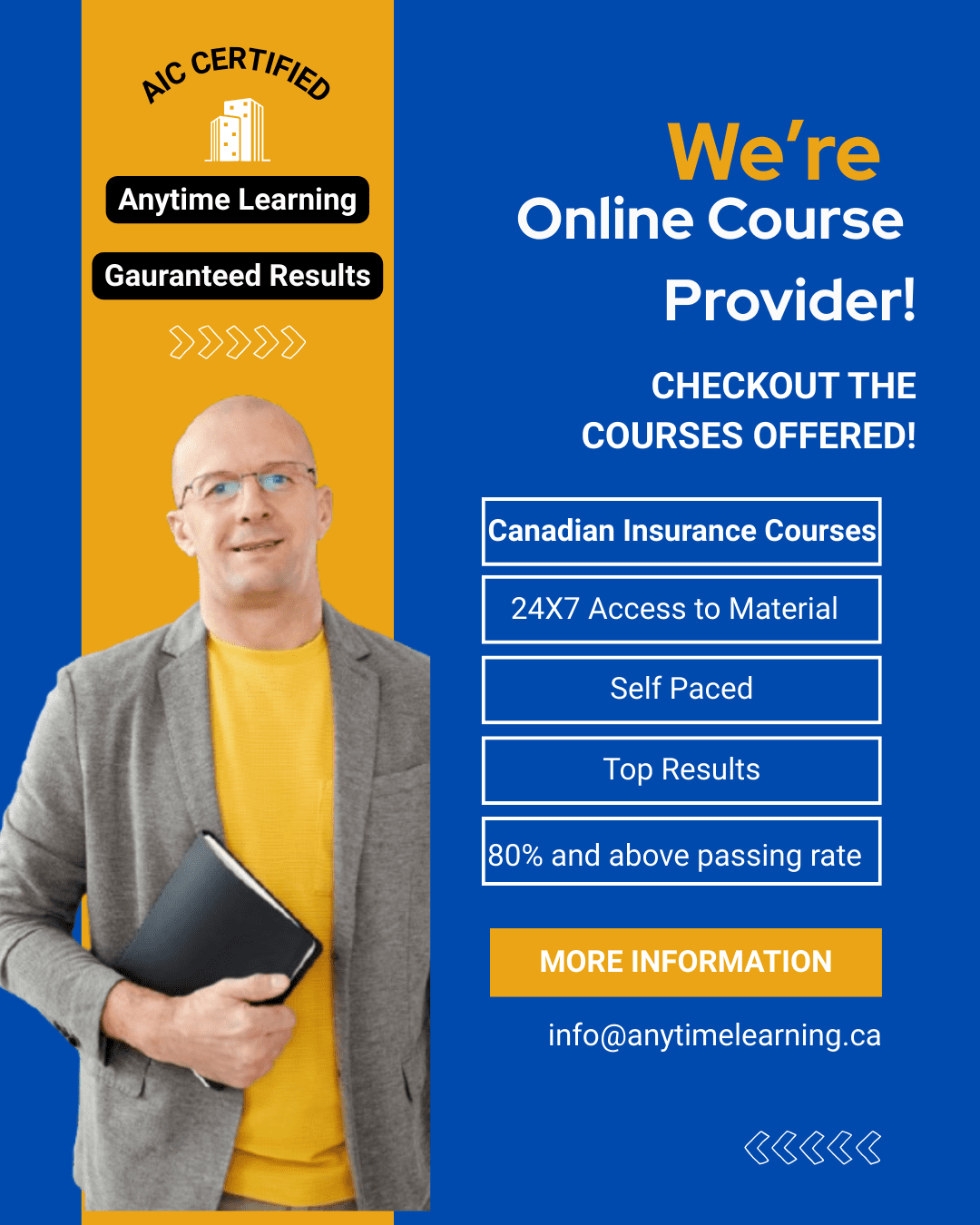 Anytime Learning - Canada Online Insurance Courses